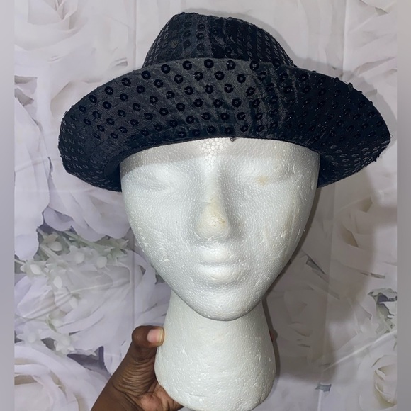 N/A | Accessories | Sequin Hat Glitter Solid Color Dance Hat Western ...